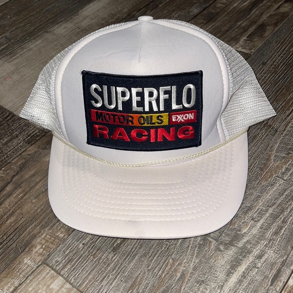 SuperFlo | Accessories | Vintage Superflo Racing Motor Oil Truck Hat ...